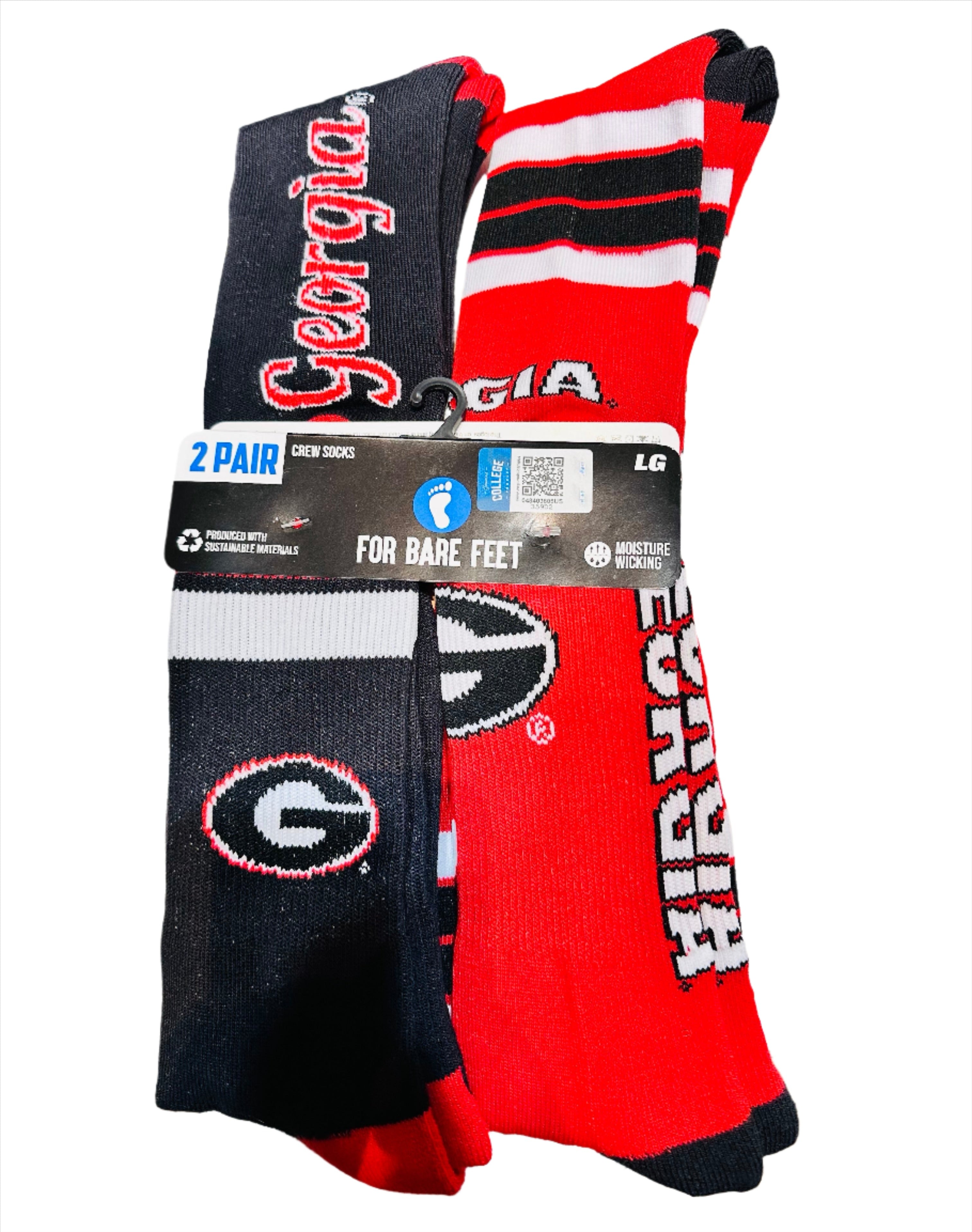 UGA Socks – Universities Forever