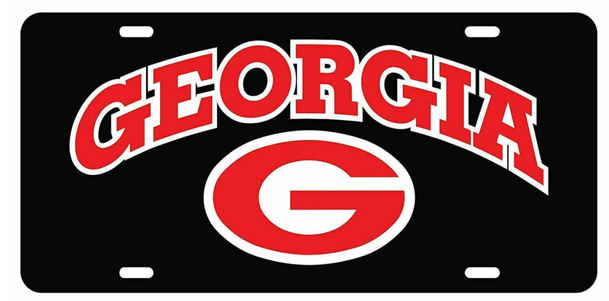 Georgia State License Plate