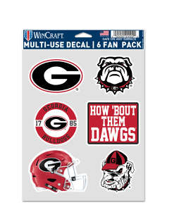 UGA Decal Multi Pack – Universities Forever